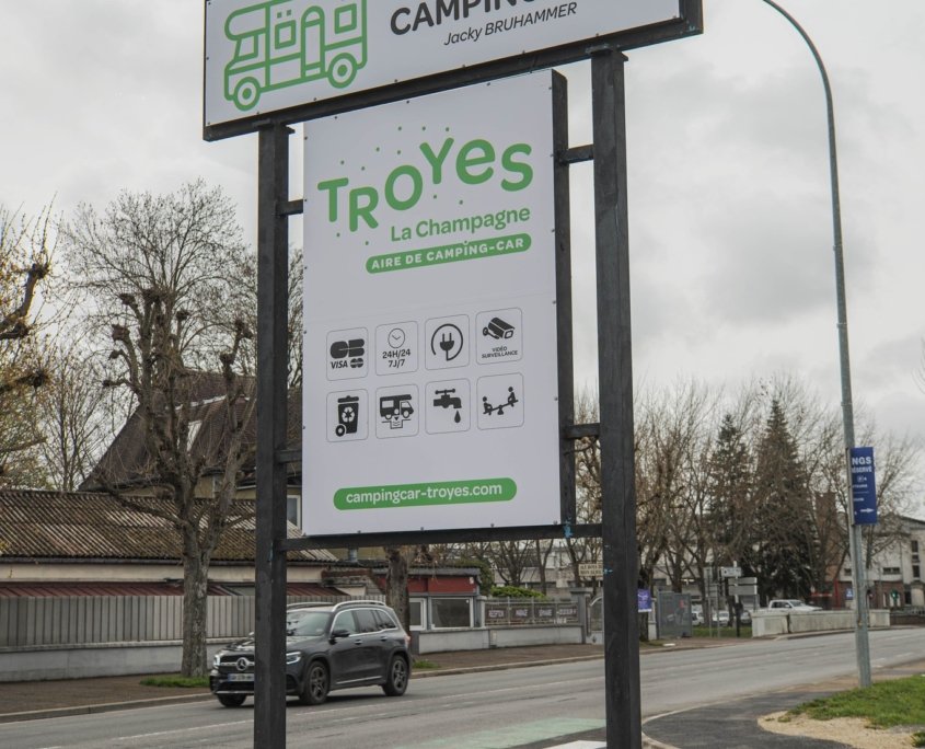 Troyes se dote d’une aire de stationnement pour camping-car ⋆ Esprit ...